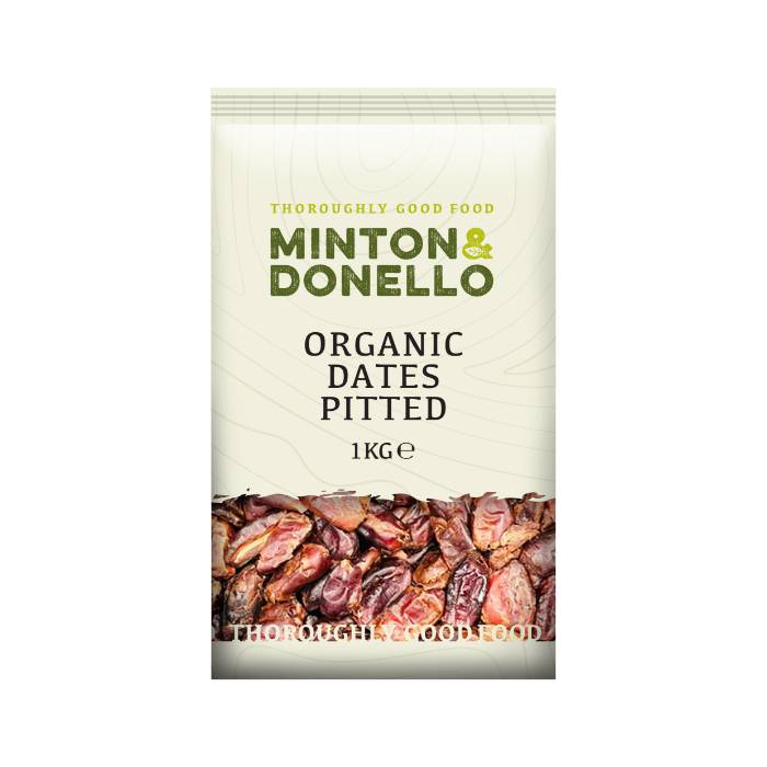 Minton & Donello - Organic Pitted Dates, 1000g | Pack of 6 – PlantX UK