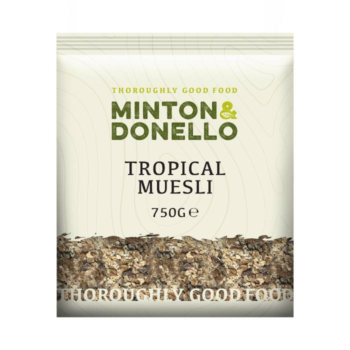 Minton & Donello - Tropical Muesli, 750g | Pack of 6 – PlantX UK