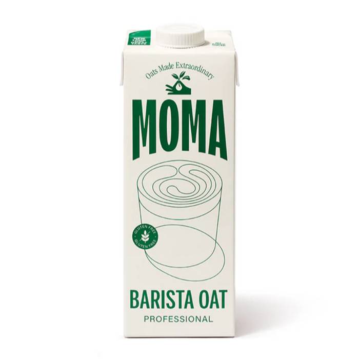 Moma - Oat Professional Barista Milk Gluten Free, 1L | Pack of 12 ...