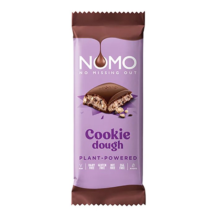 NOMO - XL Block Bar Cookie Dough, 150g | Pack of 10 – PlantX UK