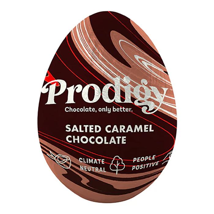 Prodigy - Salted Caramel Chocolate Egg, 40g - Pack of 15 – PlantX UK