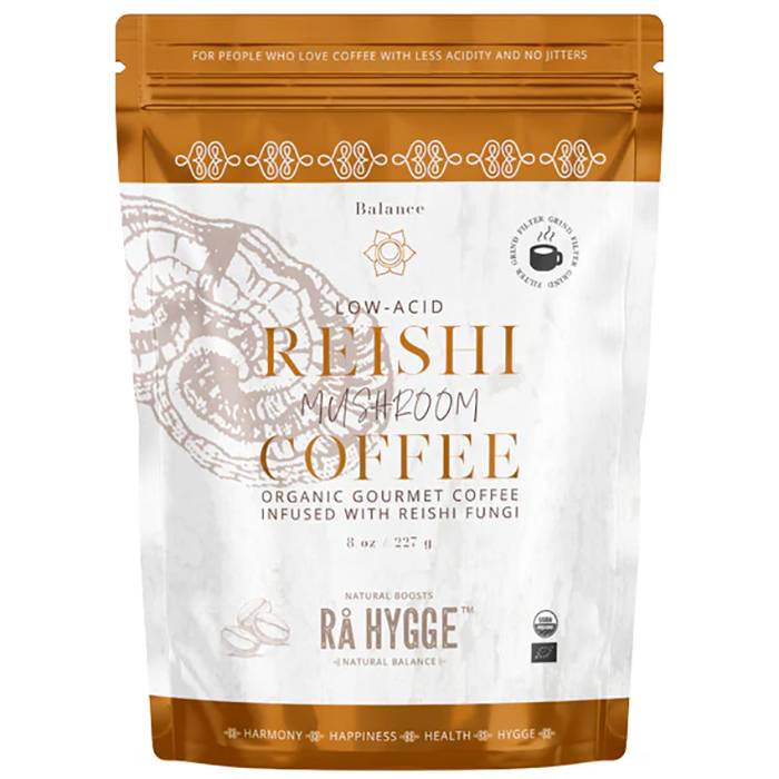 Rå Hygge - Reishi Mushroom Coffee Filter Ground, 227g – PlantX UK