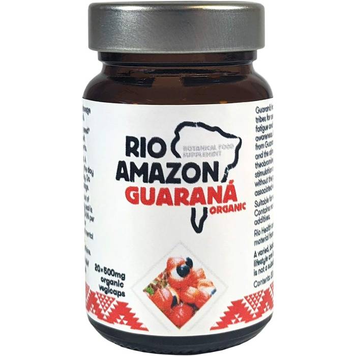 Rio Health - Rio Amazon GoGo Guarana 100% Natural Energiser 500mg | Mu ...