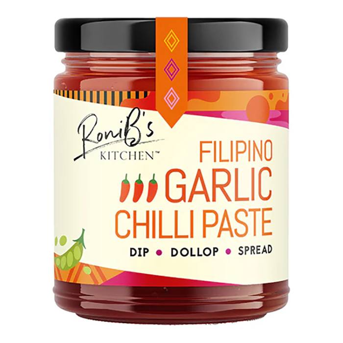 RoniB's Kitchen - Filipino Style Garlic Chilli Paste, 190ml - Pack of ...