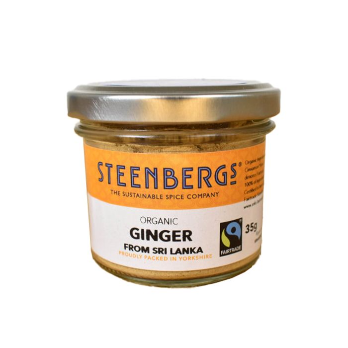 Steenbergs - Organic Fairtrade Ginger Power, 35g – PlantX UK
