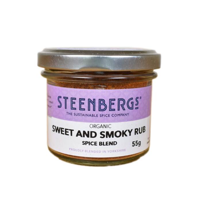 Steenbergs - Organic Sweet & Smokey Rub, 55g – PlantX UK