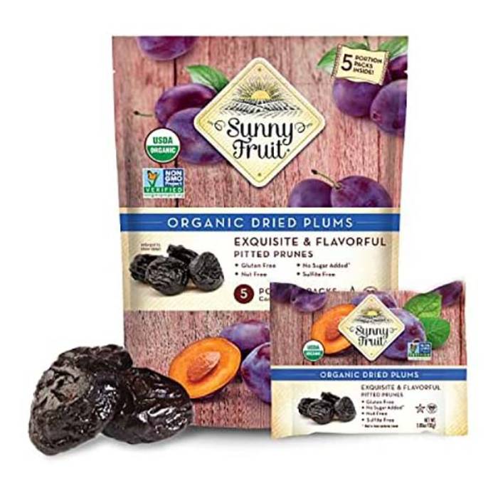 Sunny Fruit - Organic Fruit Snack Packs, 6x30g | Multiple Fruits | Pac ...