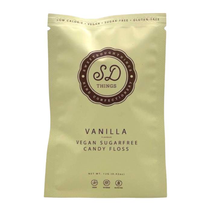 SweetDoughThings - Flavoured Sugar-Free Candy Floss, 12g | Pack of 10 ...