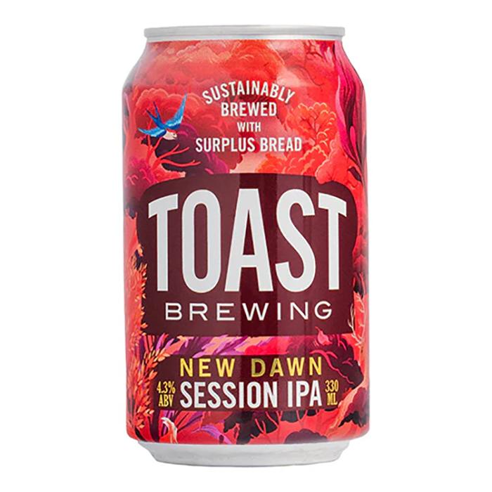Toast Ale - Session IPA Can - 4.5%, 330ml - Case of 12 – PlantX UK