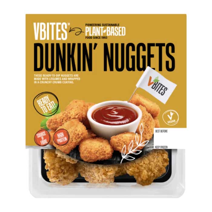 Vbites - Crunchy Dunkin Nuggets, 150g – PlantX UK