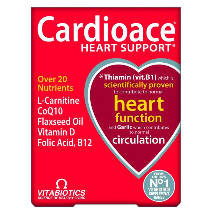 Vitabiotics - Cardioace, 30 Tabs – PlantX UK