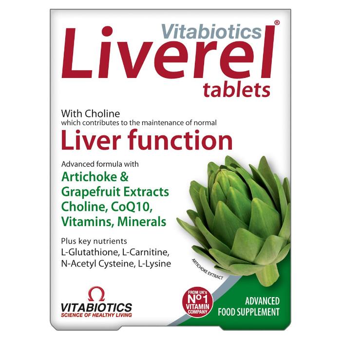 Vitabiotics - Liverel, 60 Tabs – PlantX UK