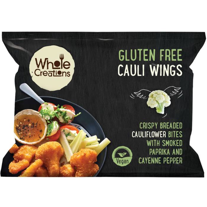 Wholecreations - Gluten-Free Cauli Wings, 400g – PlantX UK