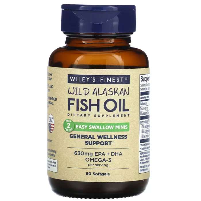 Wileys - Wiley Easy Swallow Minis, 60 Capsules – PlantX UK