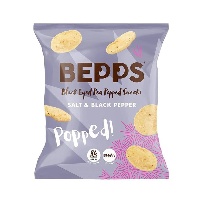 Bepps - Black Eyed Pea Popped Snacks | Multiple Options – PlantX UK