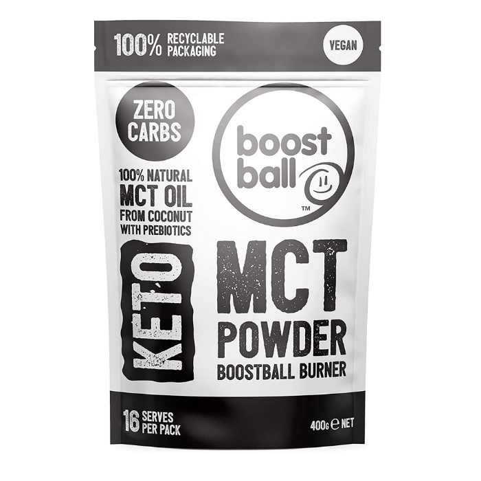 Boostball - Keto MCT Burner Powder, 400g – PlantX UK