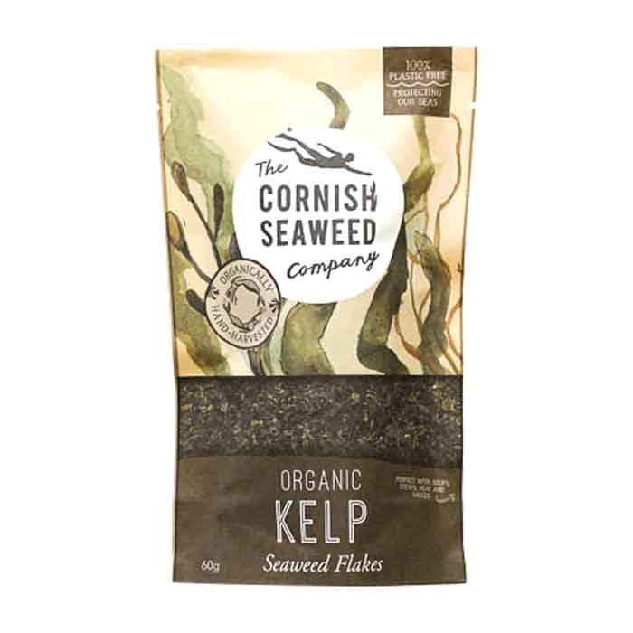 Cornish Seaweed - Organic Flaked Kelp, 60g – PlantX UK