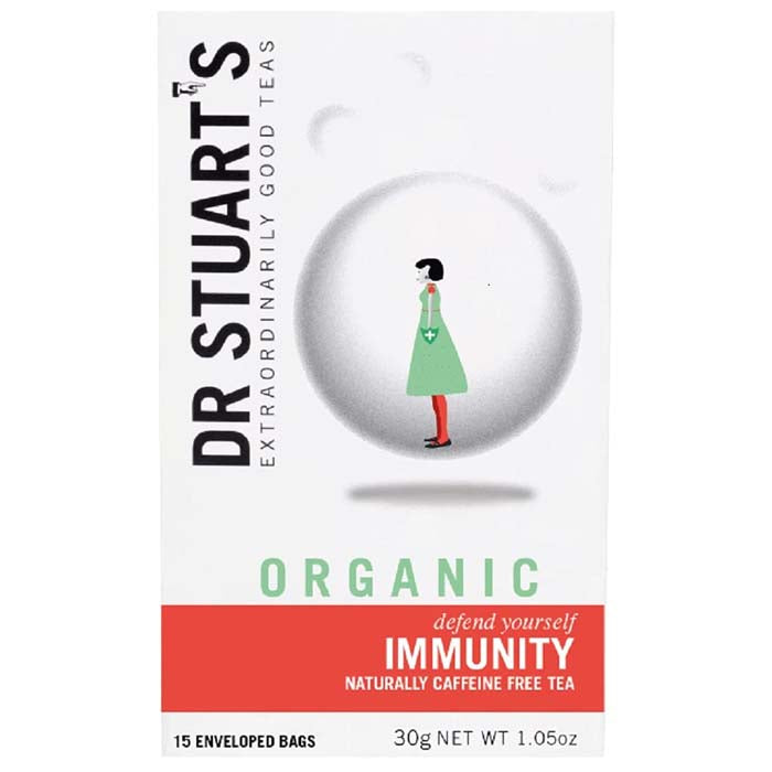 Dr Stuarts - Organic Immunity Tea Bags, 15 Sachets – PlantX UK