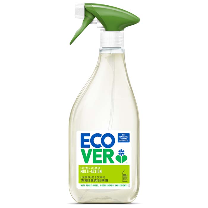 Ecover - Multi Action Spray Lemongrass & Orange, 500ml – PlantX UK
