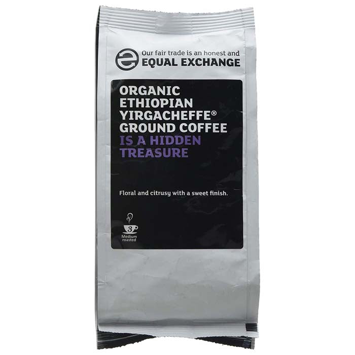 Equal Exchange - Ethiopian Yirgacheffe Organic Roast & Ground Coffee ...