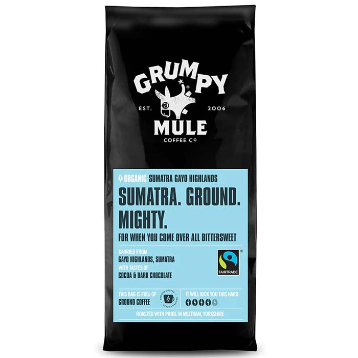 Grumpy Mule - Sumatra Gaya Ground Coffee, 227g – PlantX UK