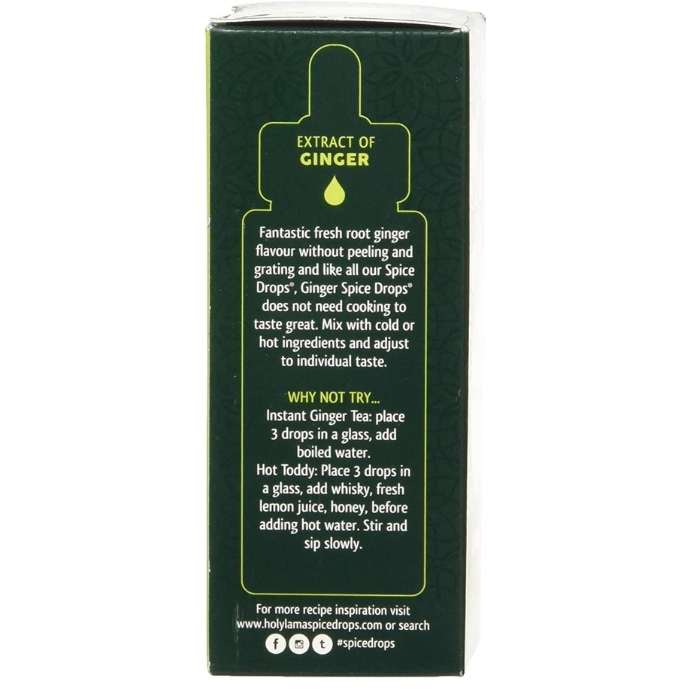 Holy Lama - Ginger Extract Spice Drops, 5ml – PlantX UK