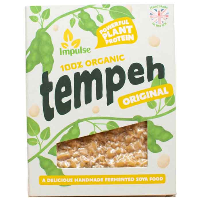 Impulse Food - Organic Tempah Blocks, 200g | Multiple Flavours – PlantX UK