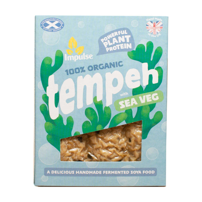 Impulse Food - Organic Tempah Blocks, 200g | Multiple Flavours – PlantX UK