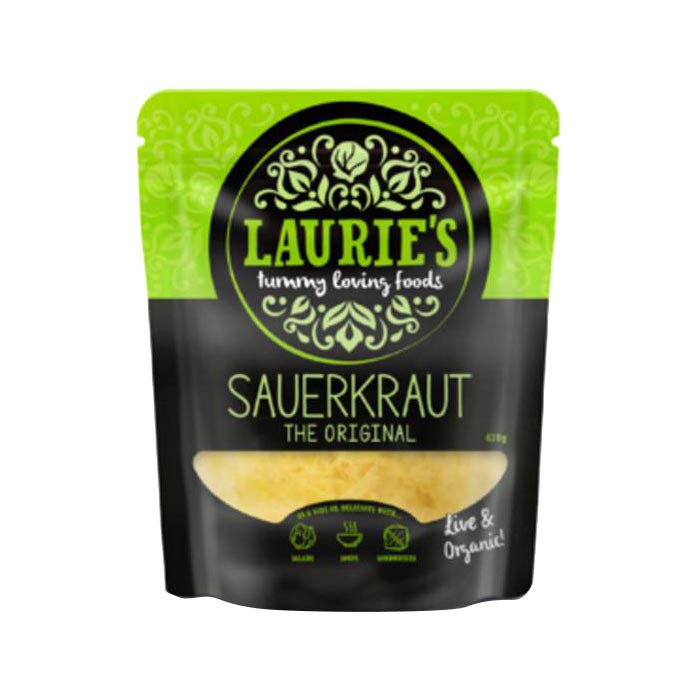Laurie's Tummy Loving Foods - Organic Sauerkraut, 300g | Multiple Flav ...