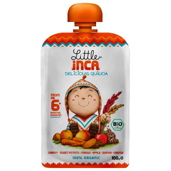 Little Inca - Organic Quinoa Baby Food, 100g | Multiple Flavours & Pac ...