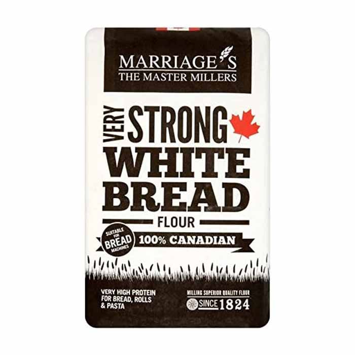 Marriage's - 100% Very Strong Canadian White Flour, 1.5kg | Multiple S ...