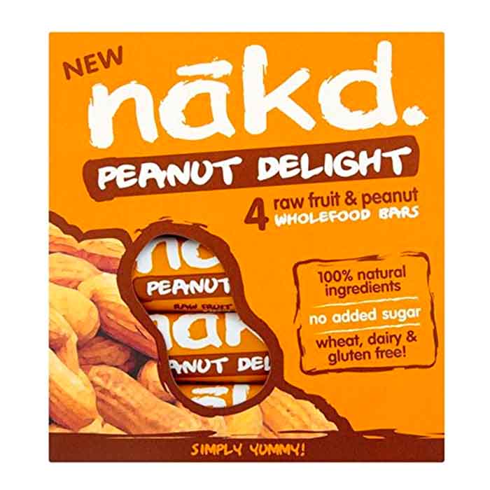 Nakd - Peanut Delight Multipack, 35g – PlantX UK