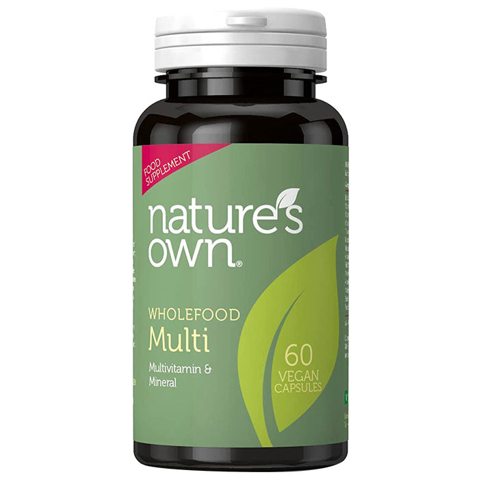 Nature's Own - Wholefoods Multivitamin & Minerals, 60 Capsules – PlantX UK