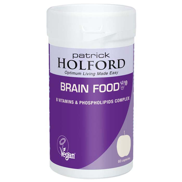 Patrick Holford - Brain Food, 60 Capsules – PlantX UK