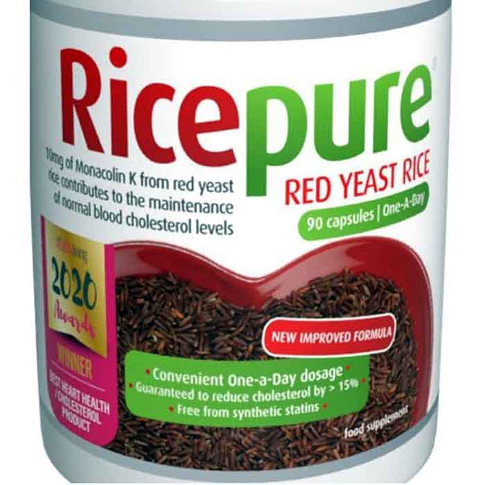 Ricepure - Red Yeast Rice One A Day, 90 Capsules | Buy at PlantX ...
