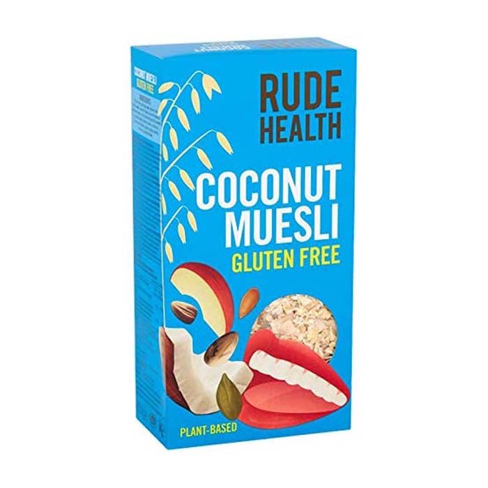 Rude Health - Gluten-Free Coconut Muesli, 400g – PlantX UK