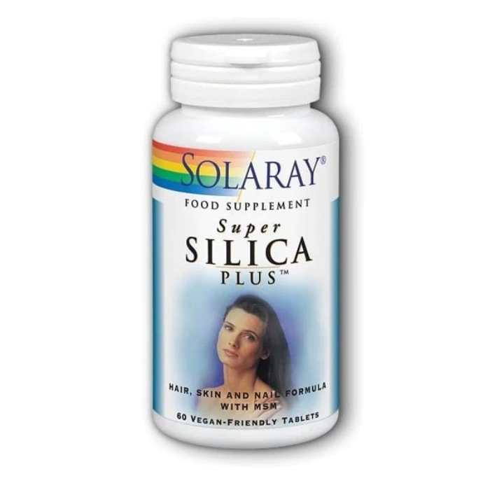 Solaray - Super Silica Plus, 60 Tablets – PlantX UK