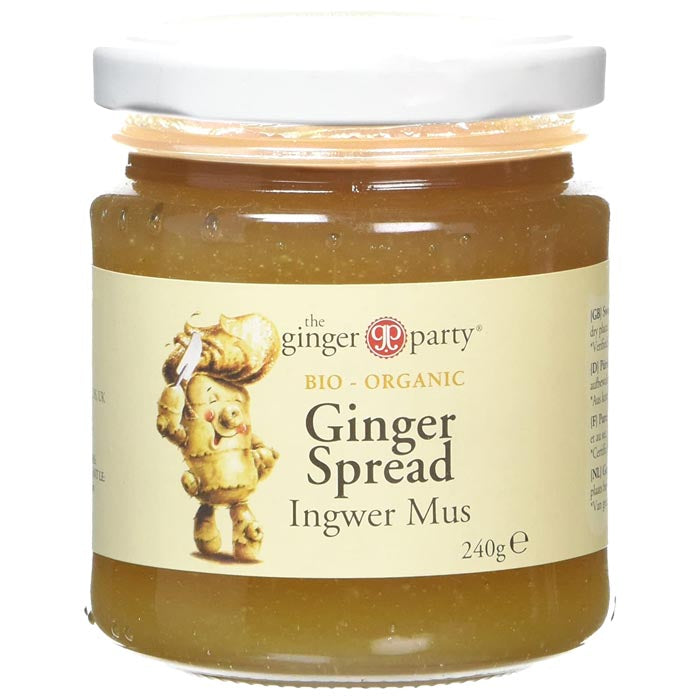 The Ginger Party - Organic Ginger Spread, 240g – PlantX UK