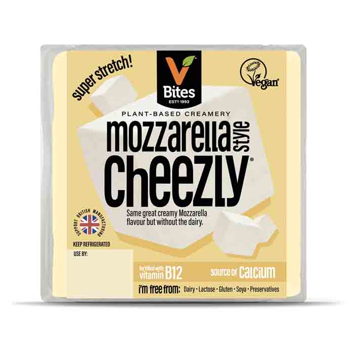 VBites - Cheezly Block, 180g | Multiple Options – PlantX UK