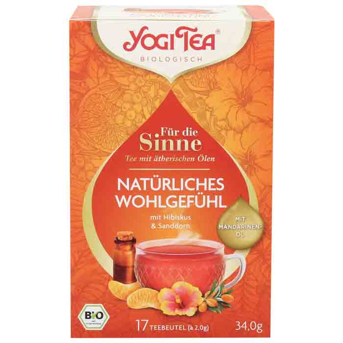 Yogi - Organic Senses Natural Wellbeing, 17 Bags – PlantX UK